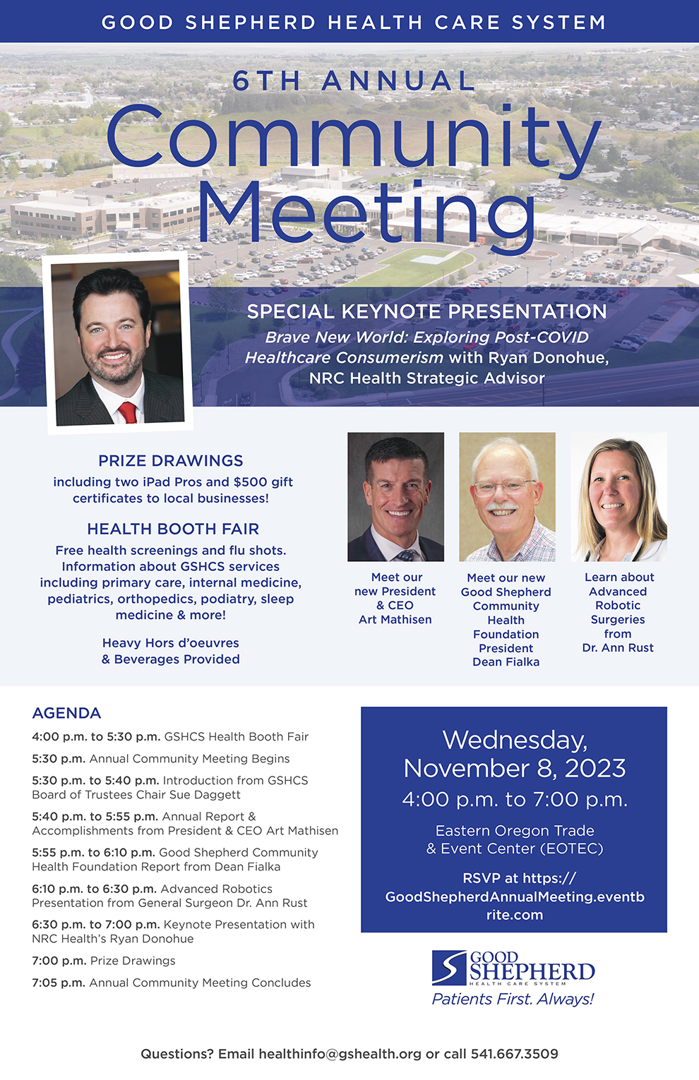 Annual Community Meeting | Good Shepherd Health Care System