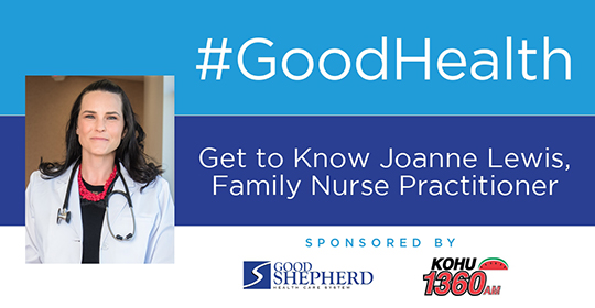 Get to Know Joanne Lewis, Family Nurse Practitioner | Good Shepherd Health Care System